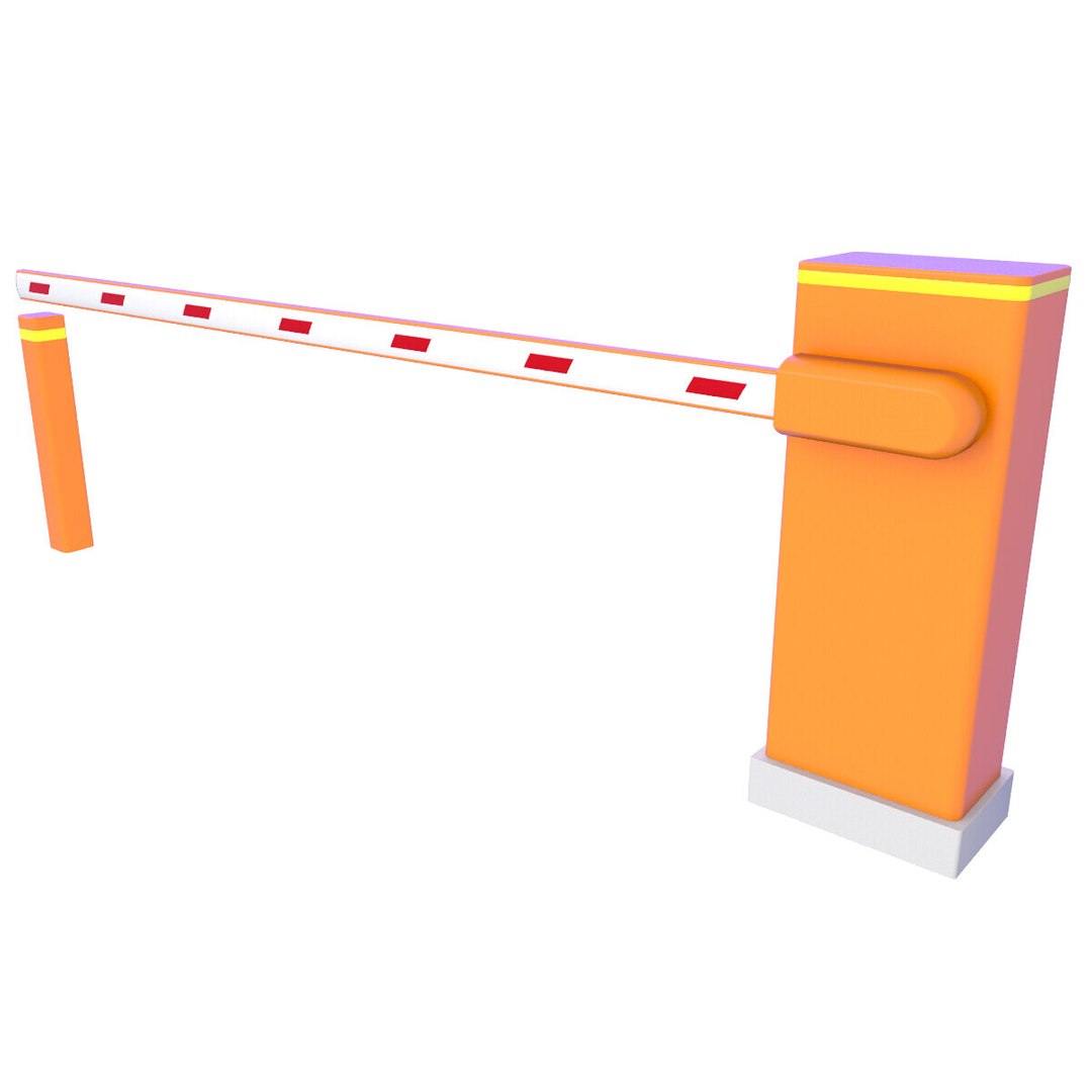 3D Automatic Gate 5 - TurboSquid 2257541