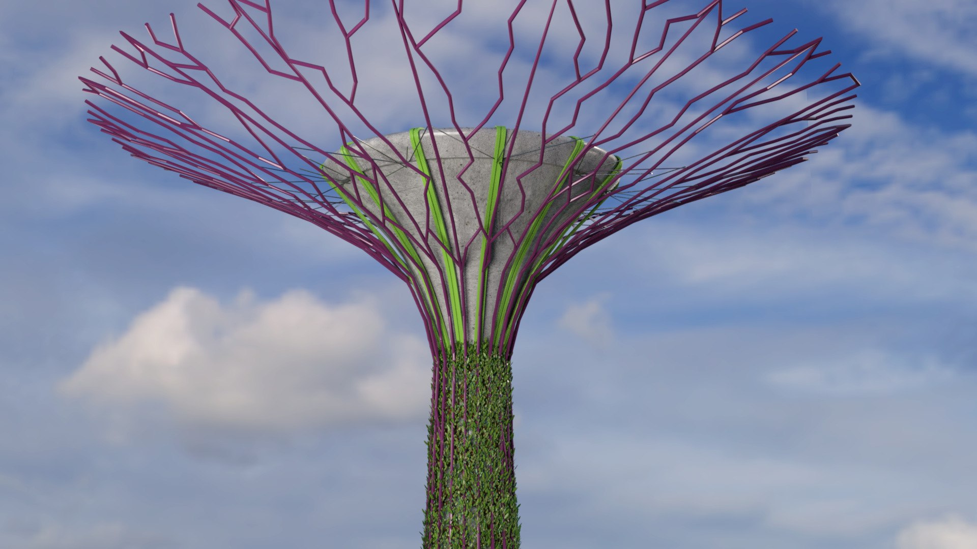 Supertree In Singapore 3D Model - TurboSquid 2024257