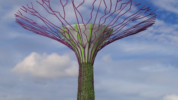 modelo 3d Supertree in Singapore - TurboSquid 2024257