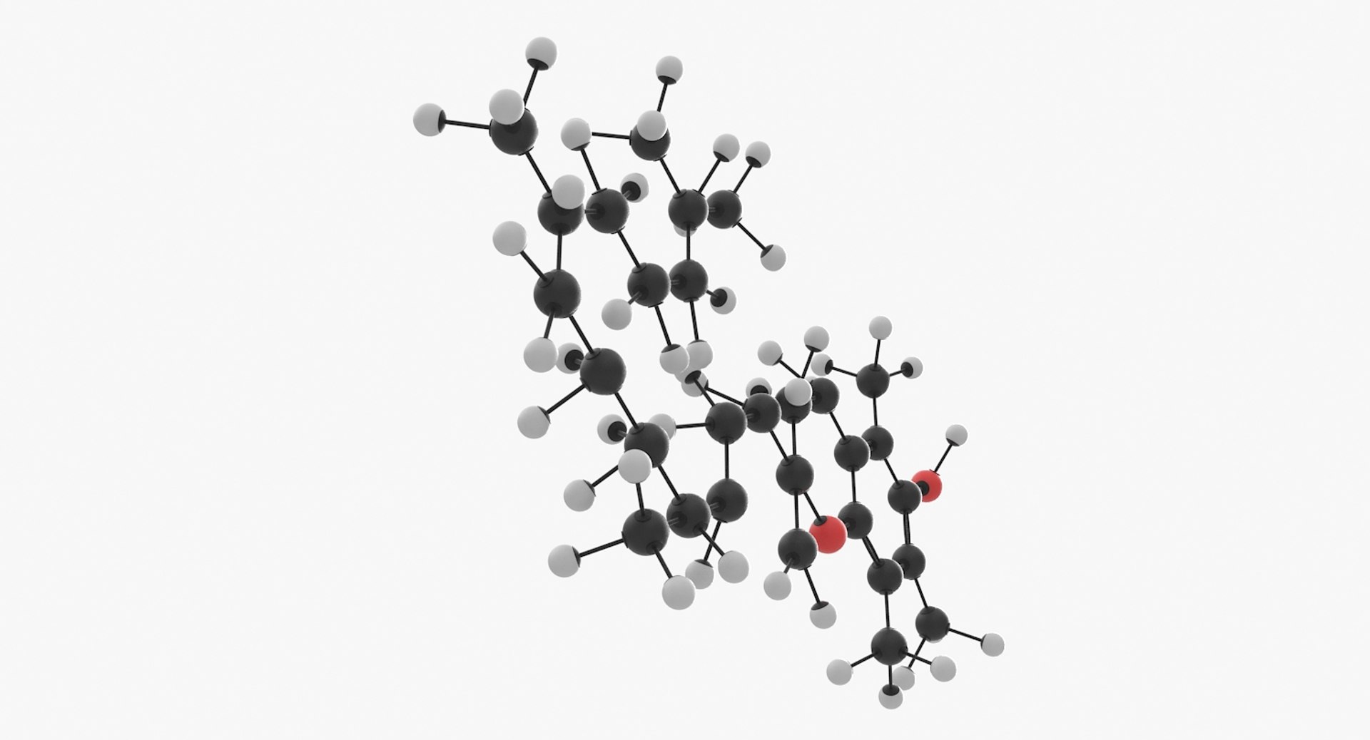 Vitamin e molecule 3D - TurboSquid 1419923