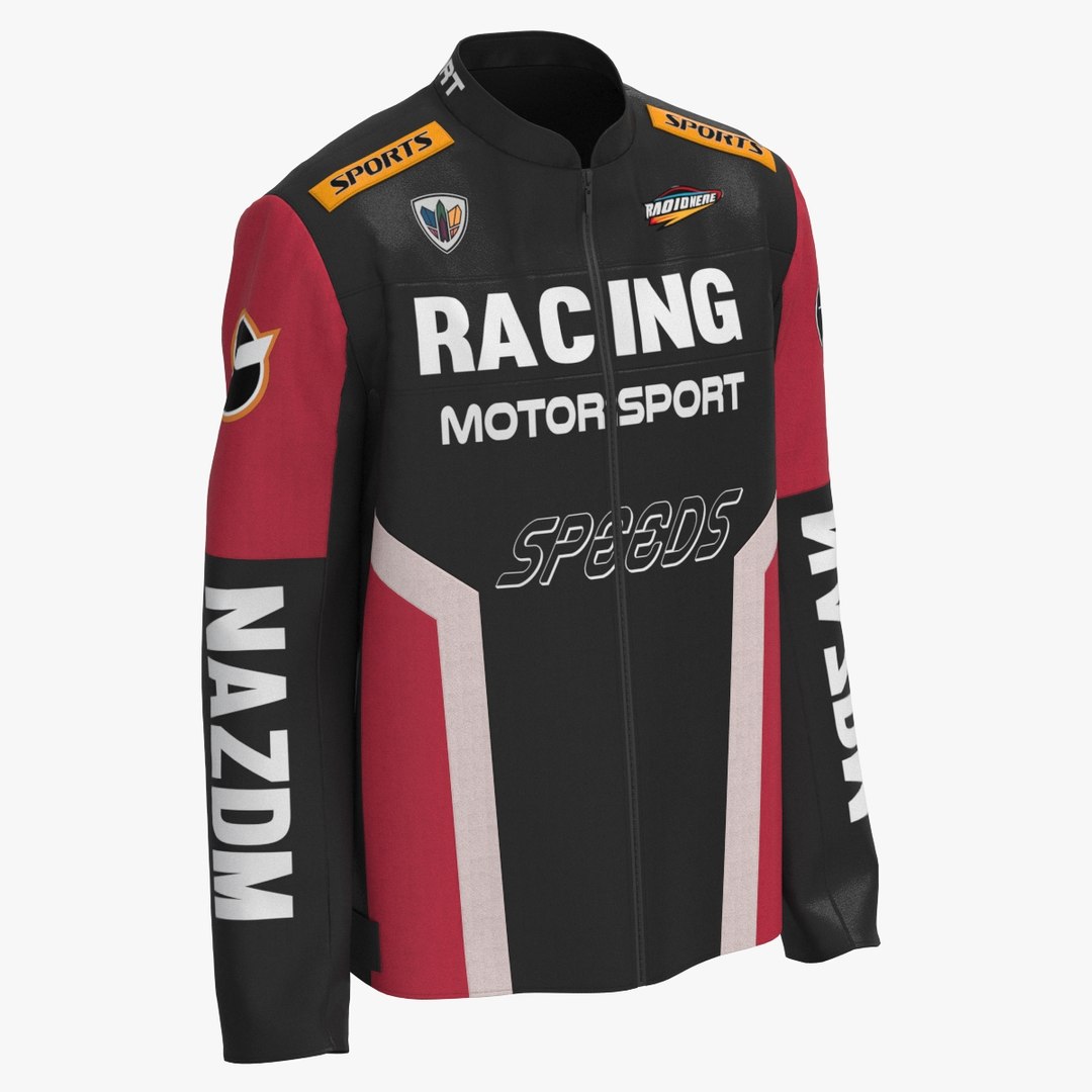 Racing Jacket 3D - TurboSquid 2201931