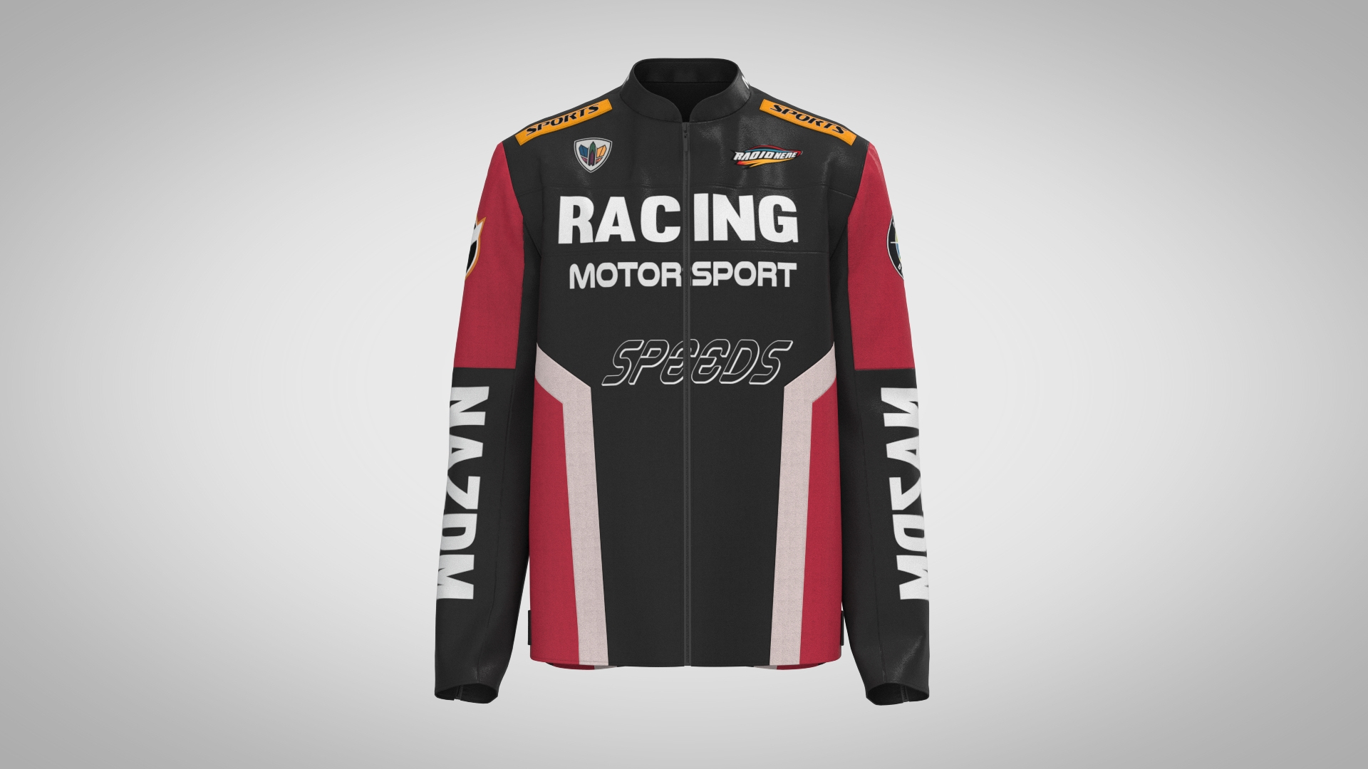 Racing Jacket 3D - TurboSquid 2201931