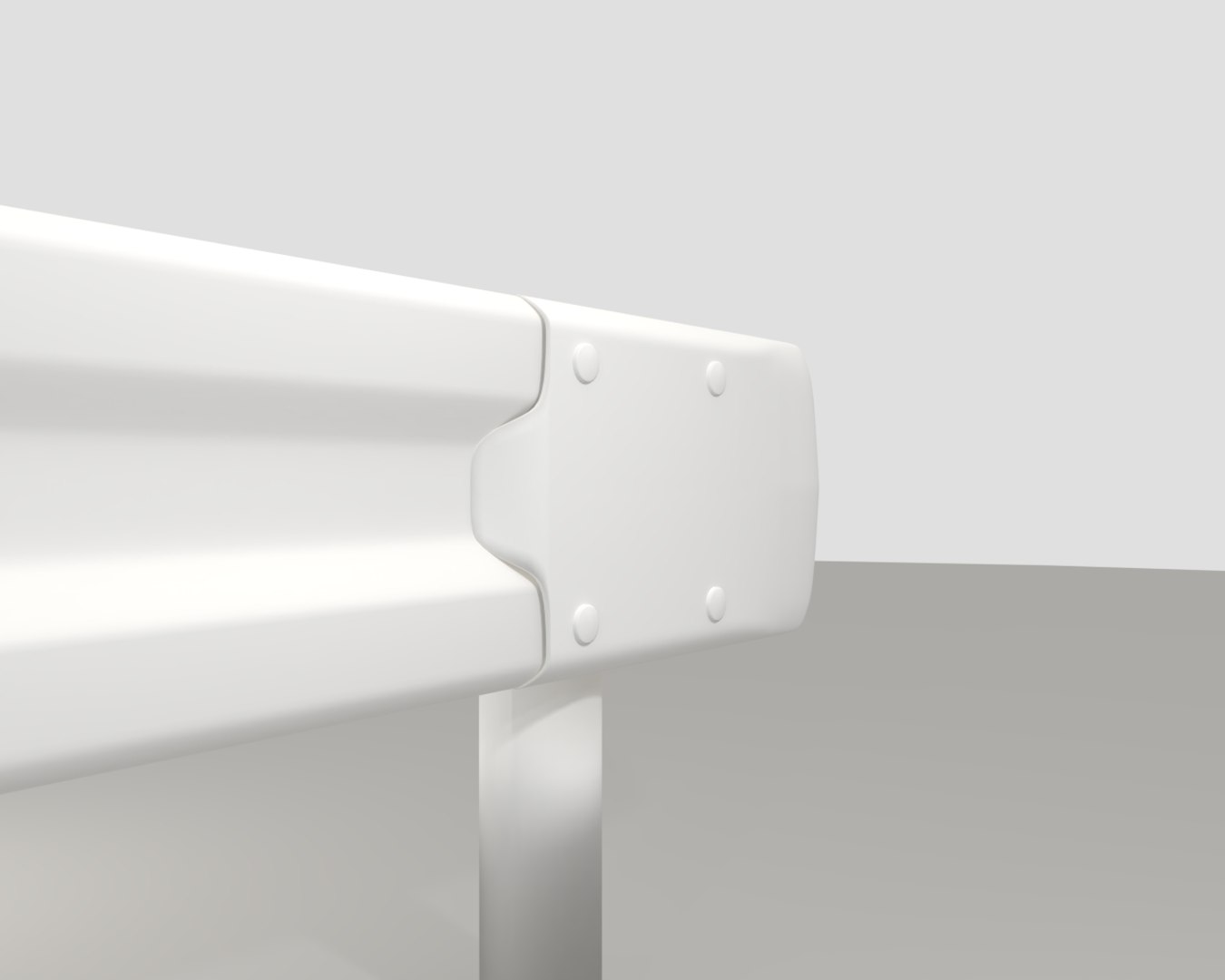 Japanese Guardrail 3D - TurboSquid 1311399