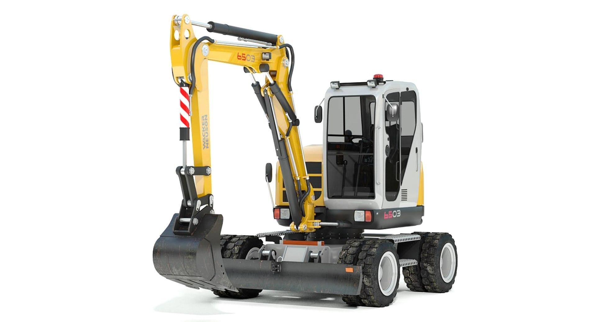 wacker neuson 6503 3d model