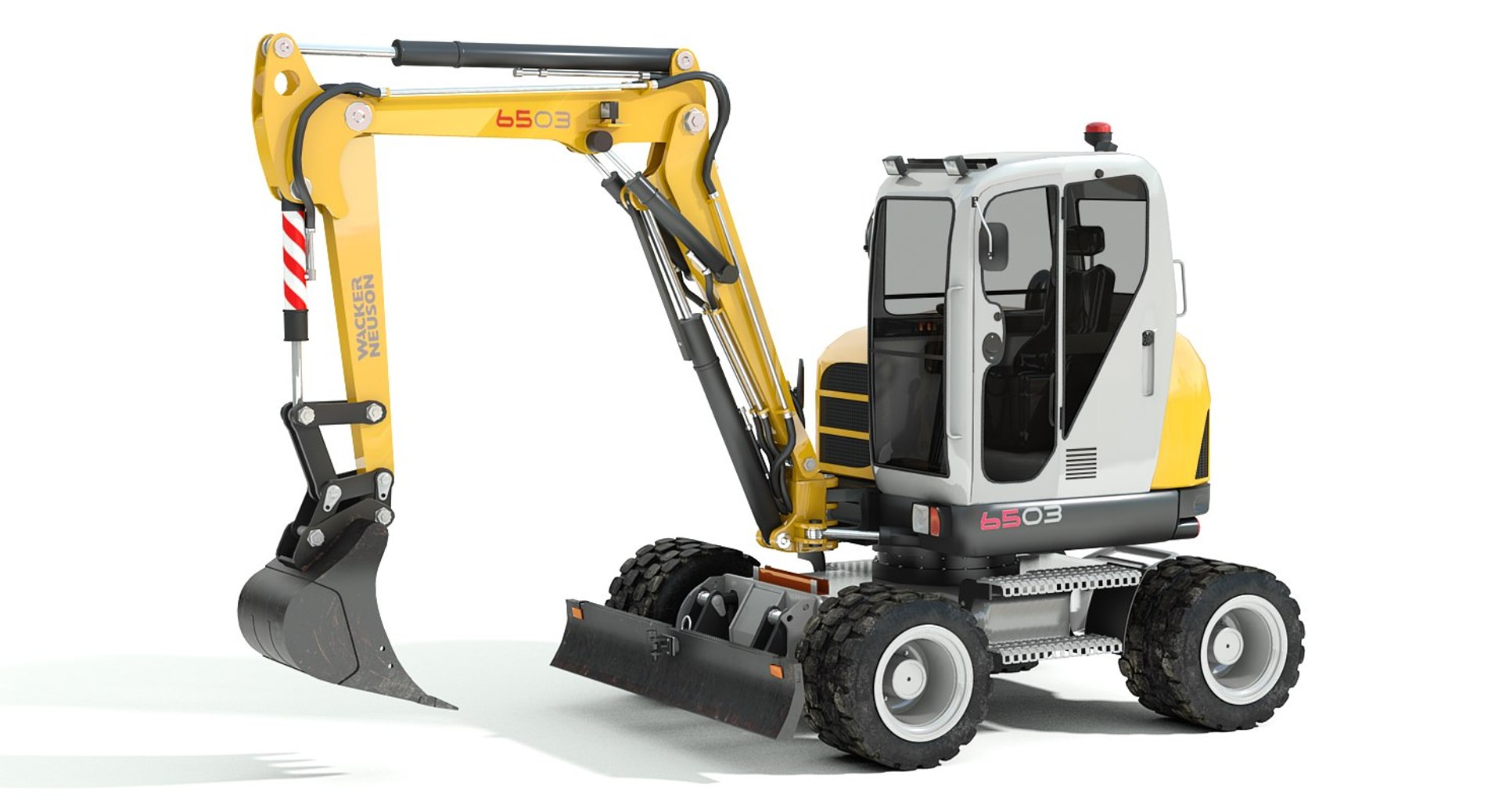 wacker neuson 6503 3d model