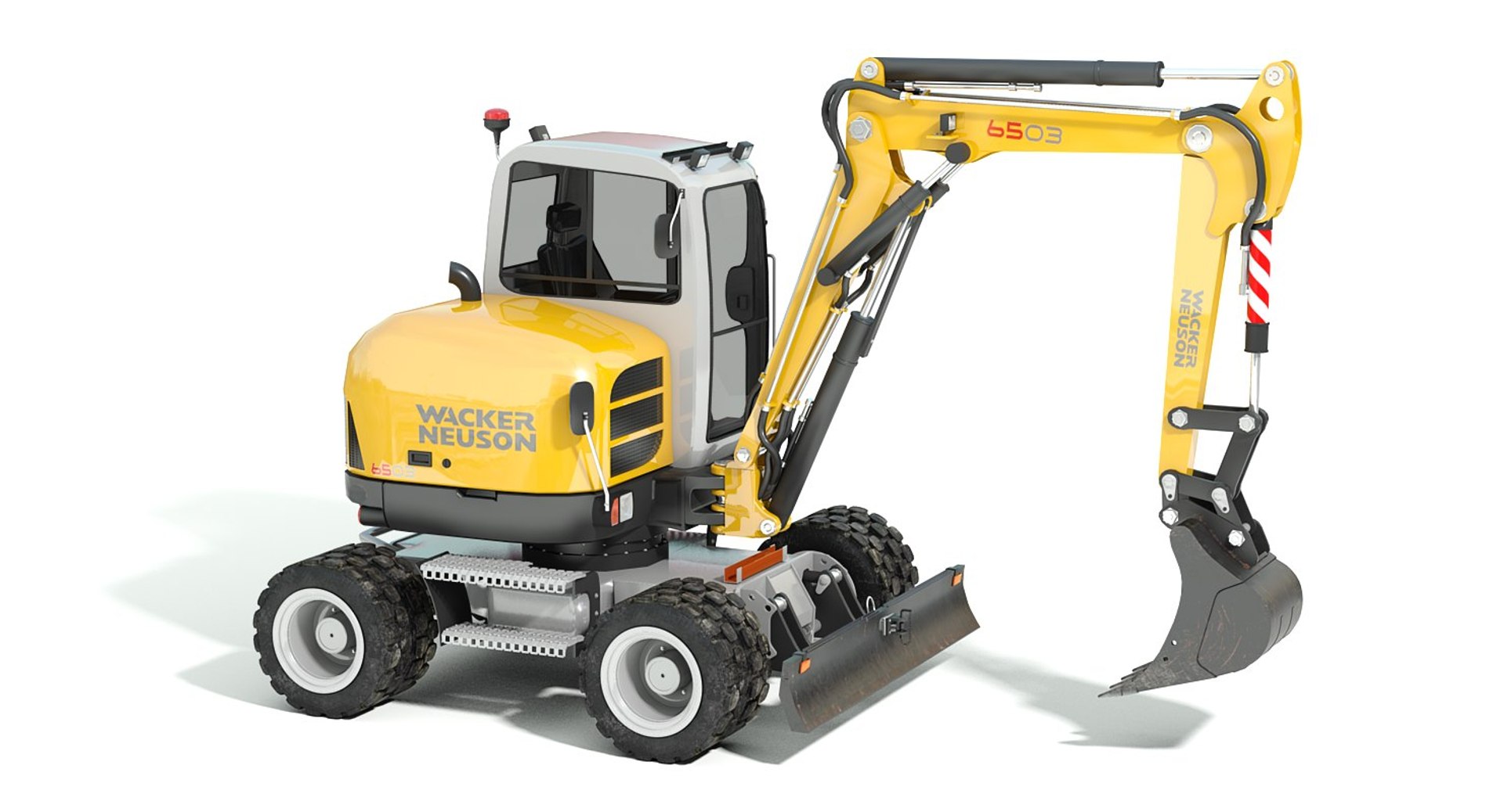wacker neuson 6503 3d model