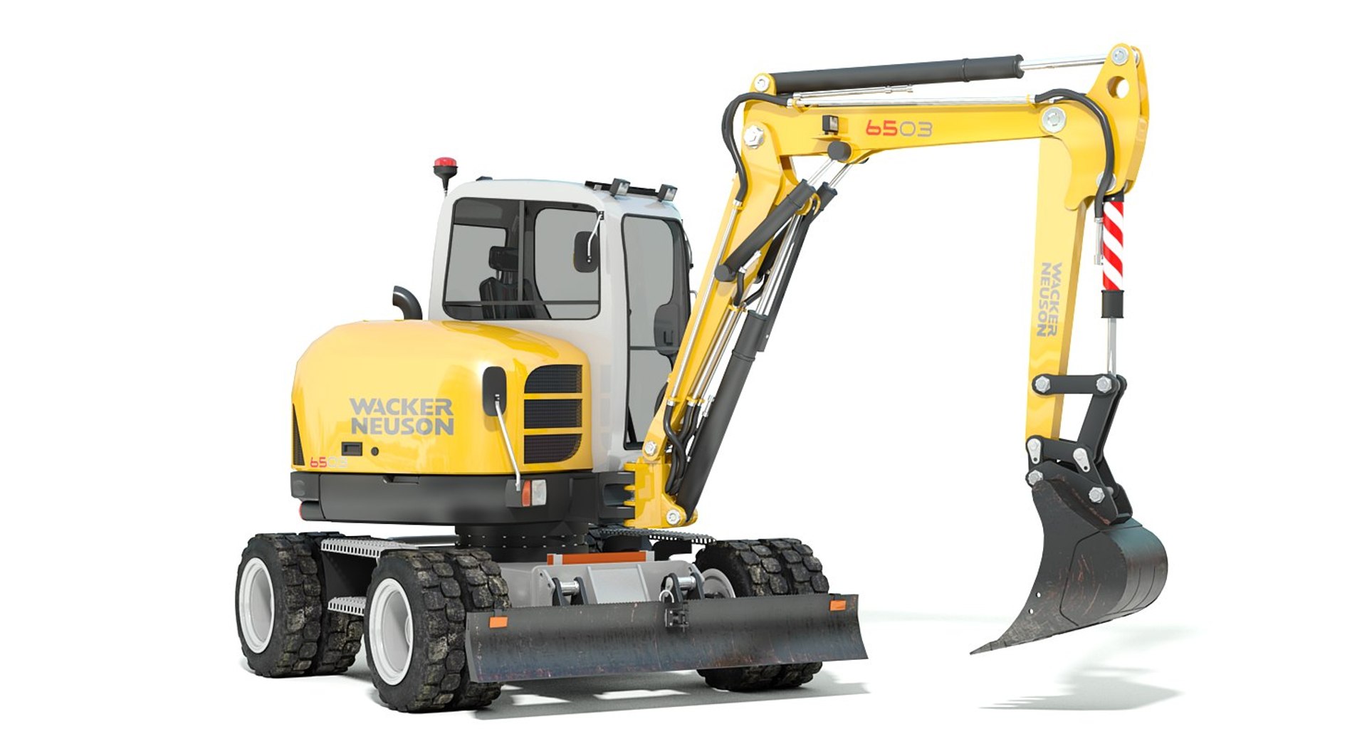 wacker neuson 6503 3d model