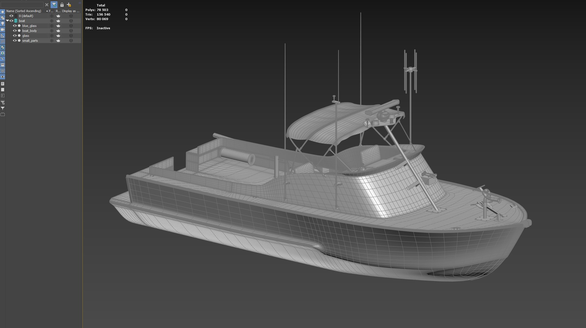 3D Rescue Boat - TurboSquid 2216090