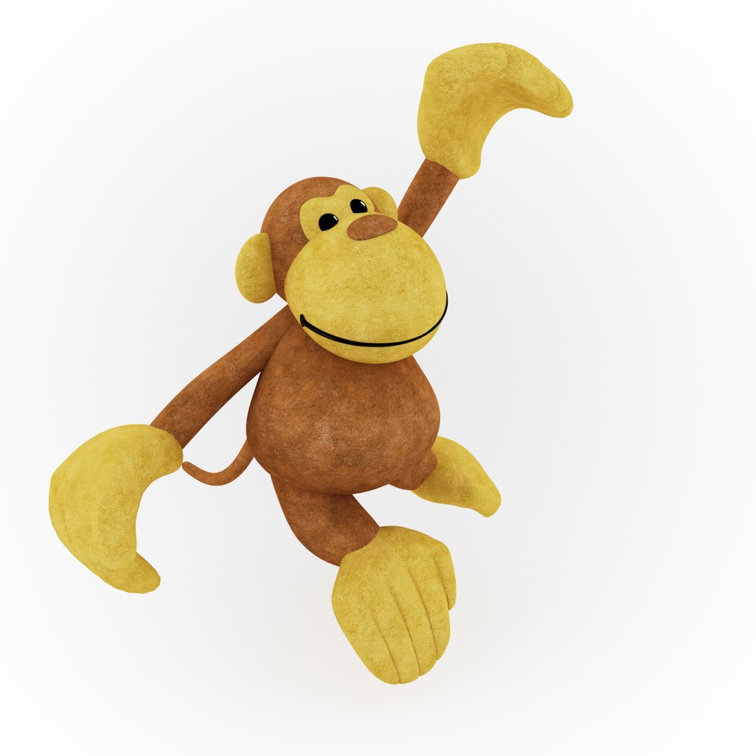 Monkey 3d Model