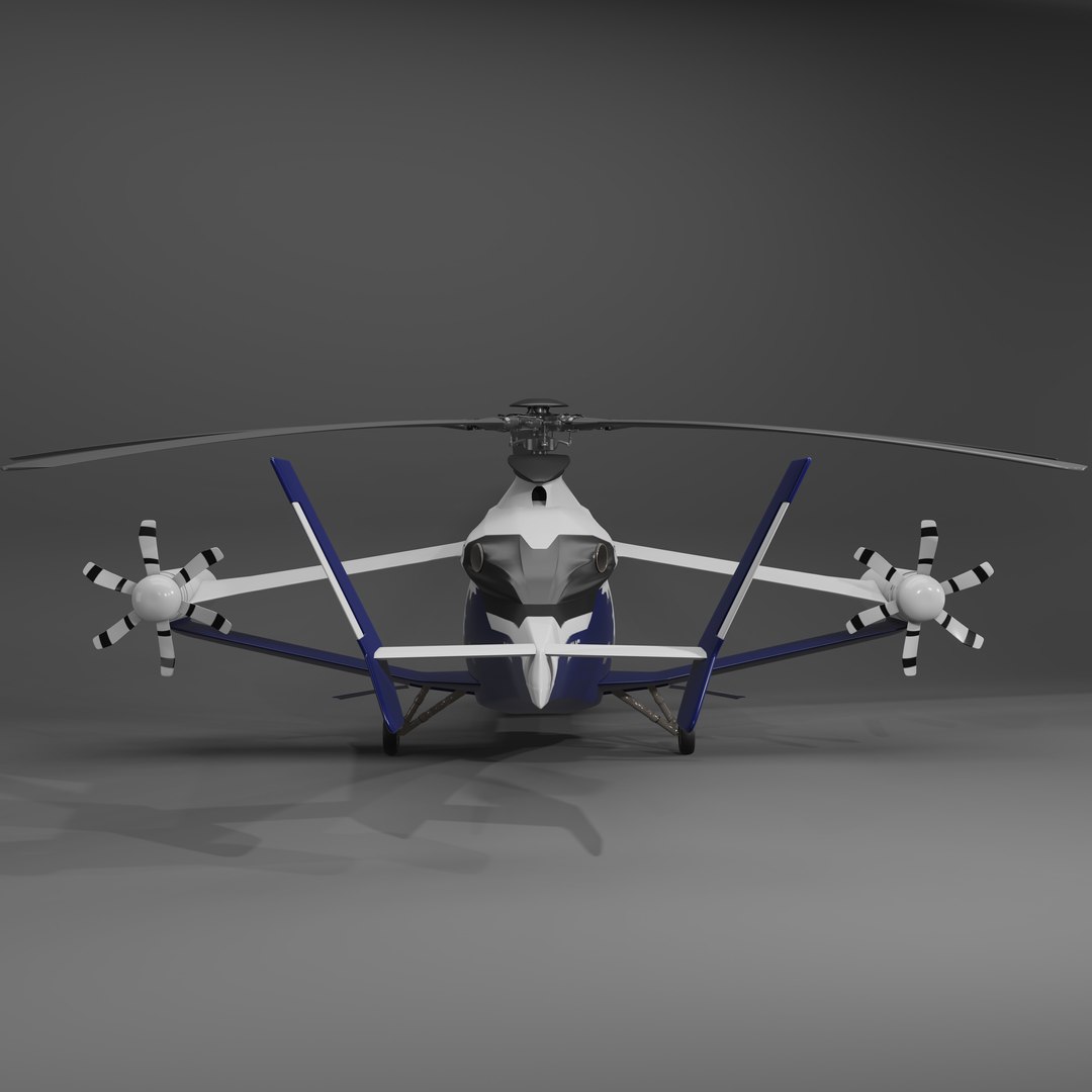 3D Airbus Helicopter Racer 3D Model - TurboSquid 2363380