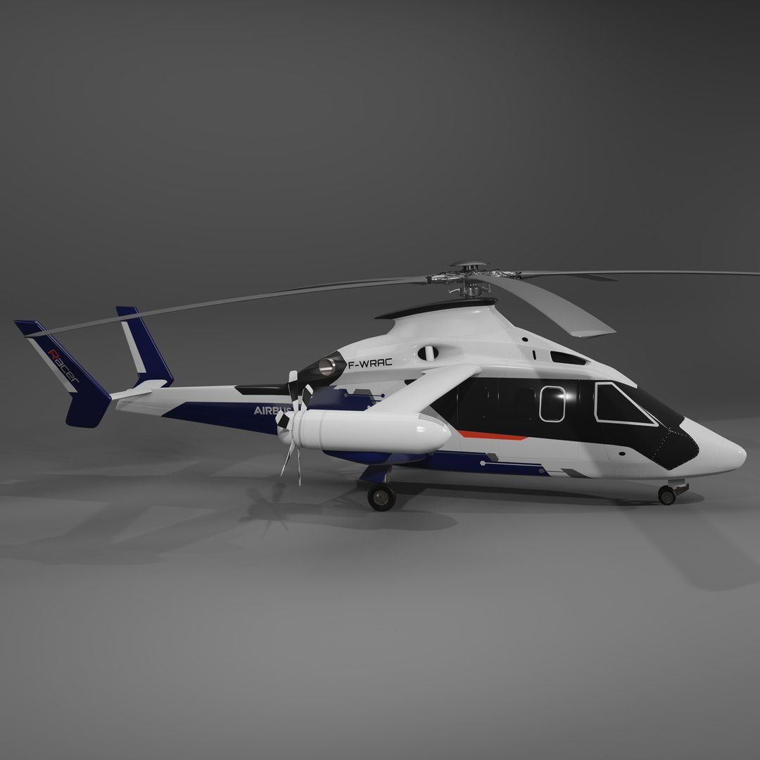 3D Airbus Helicopter Racer 3D Model - TurboSquid 2363380