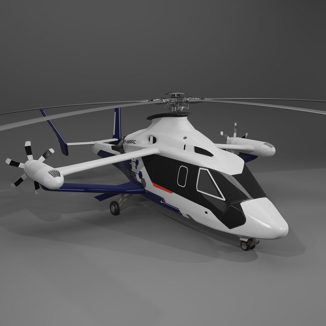 3D Airbus Helicopter Racer - TurboSquid 2363380