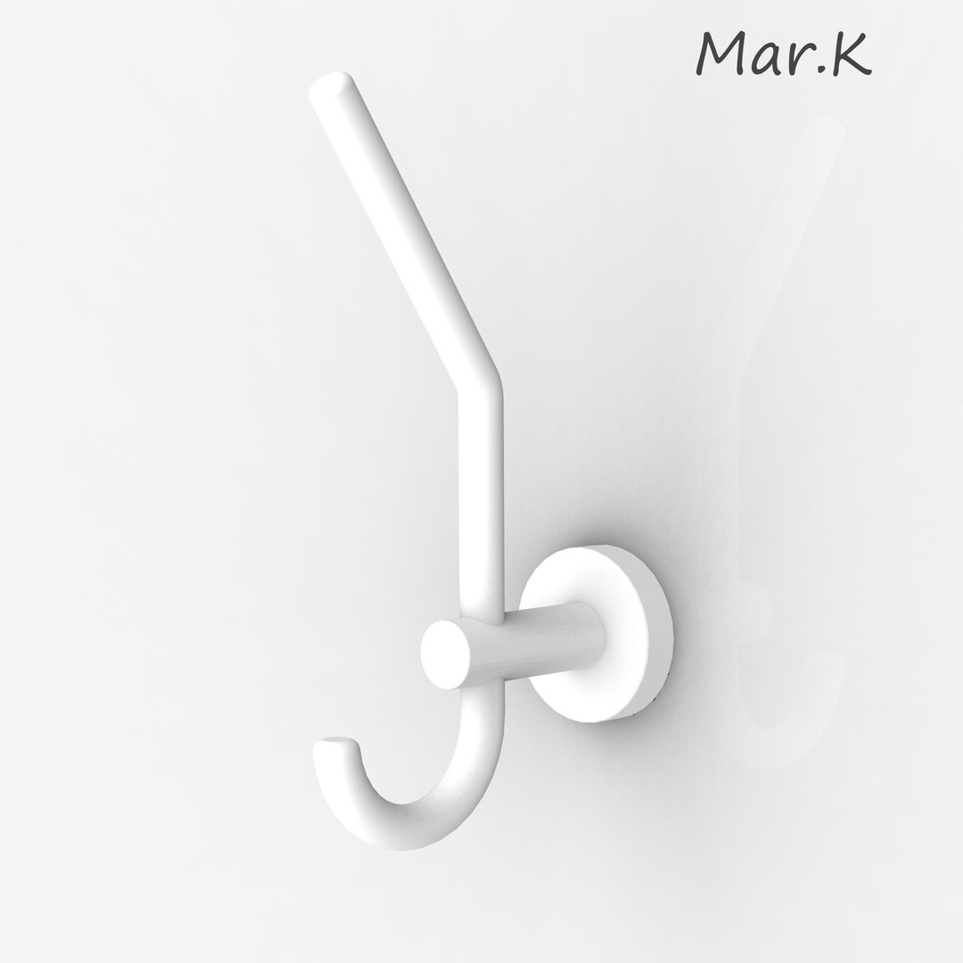 Coat Hook 3d Model