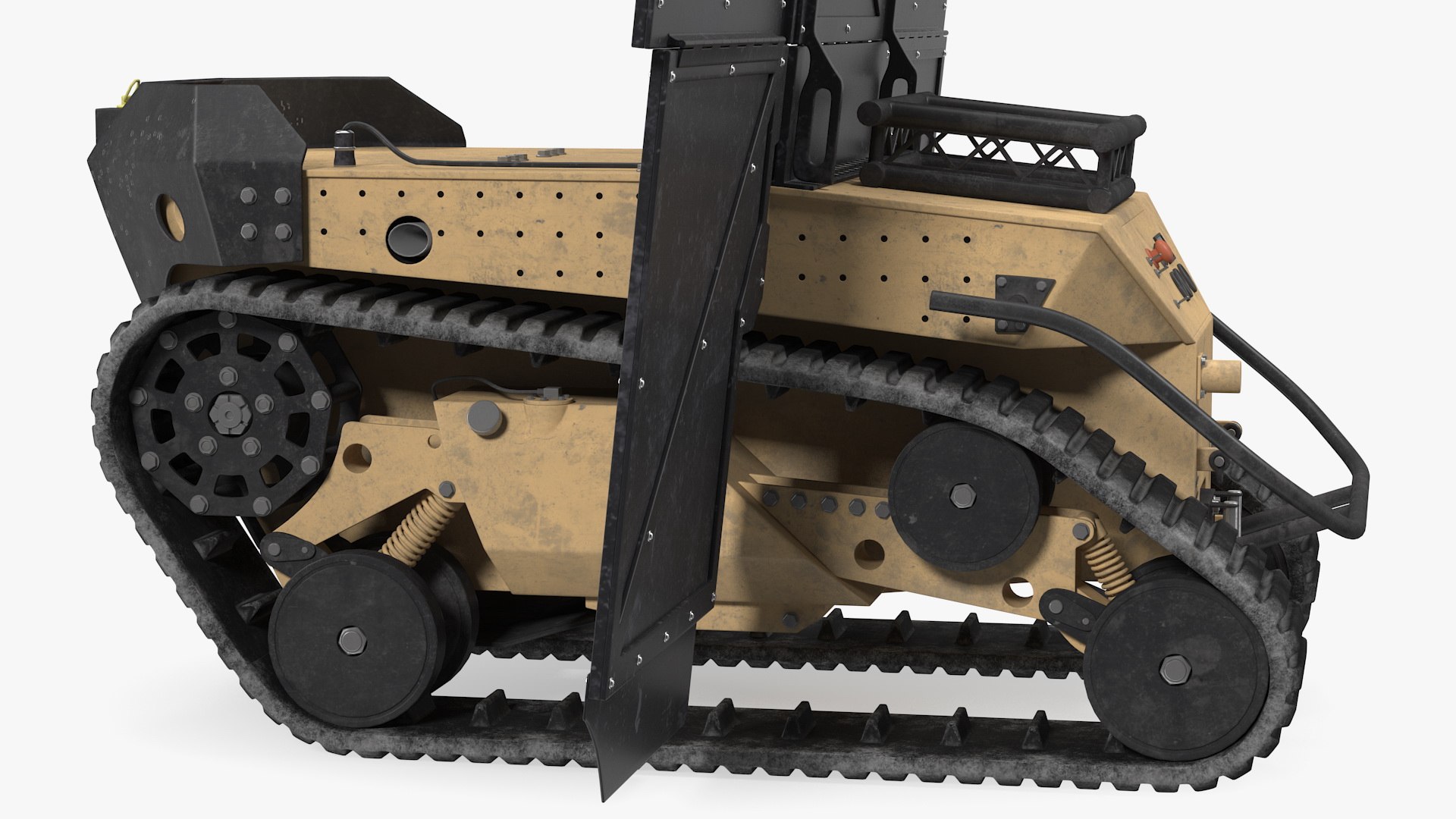 3D model damaged rbs1 swat bot - TurboSquid 1516129