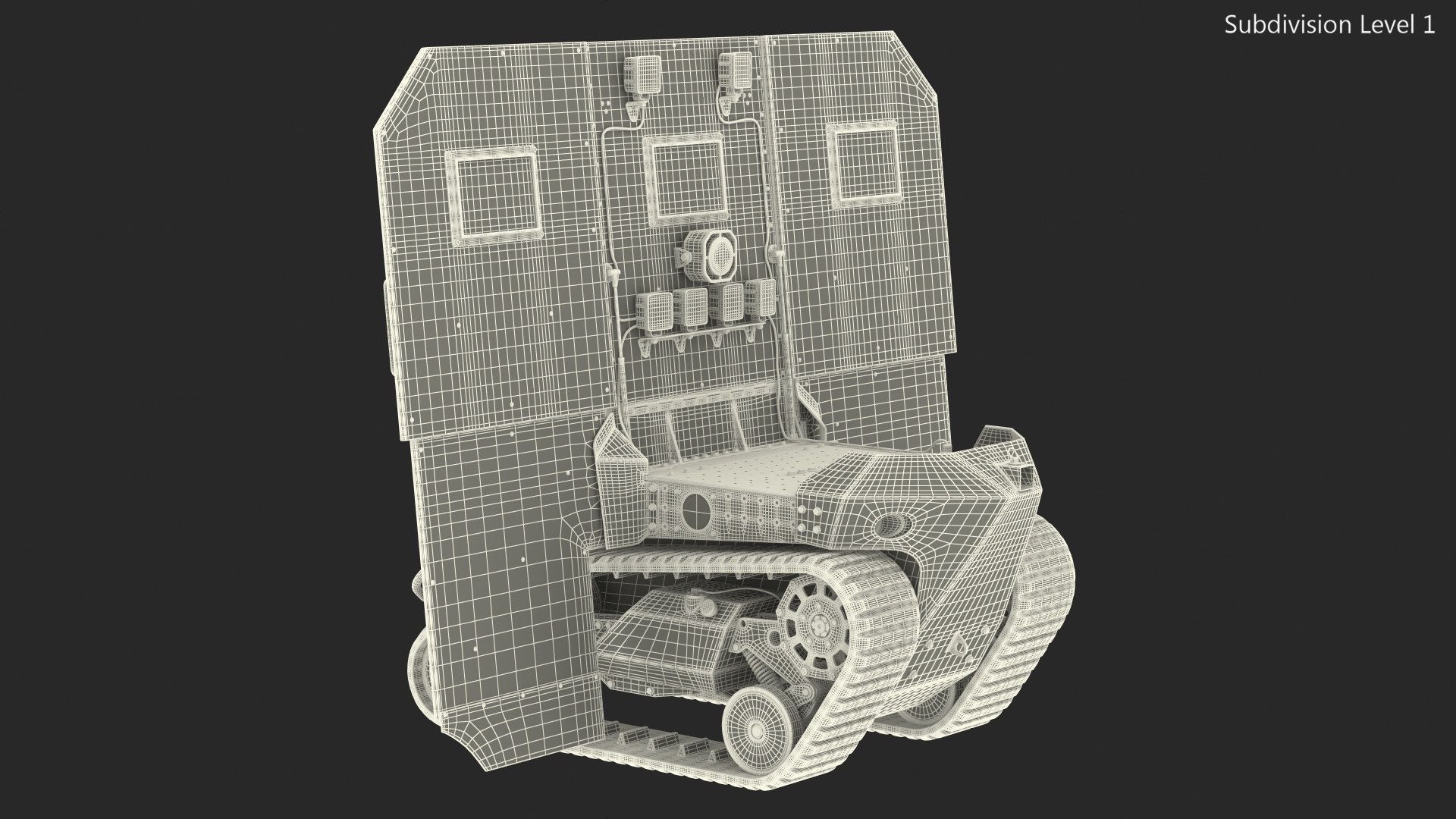 3D model damaged rbs1 swat bot - TurboSquid 1516129