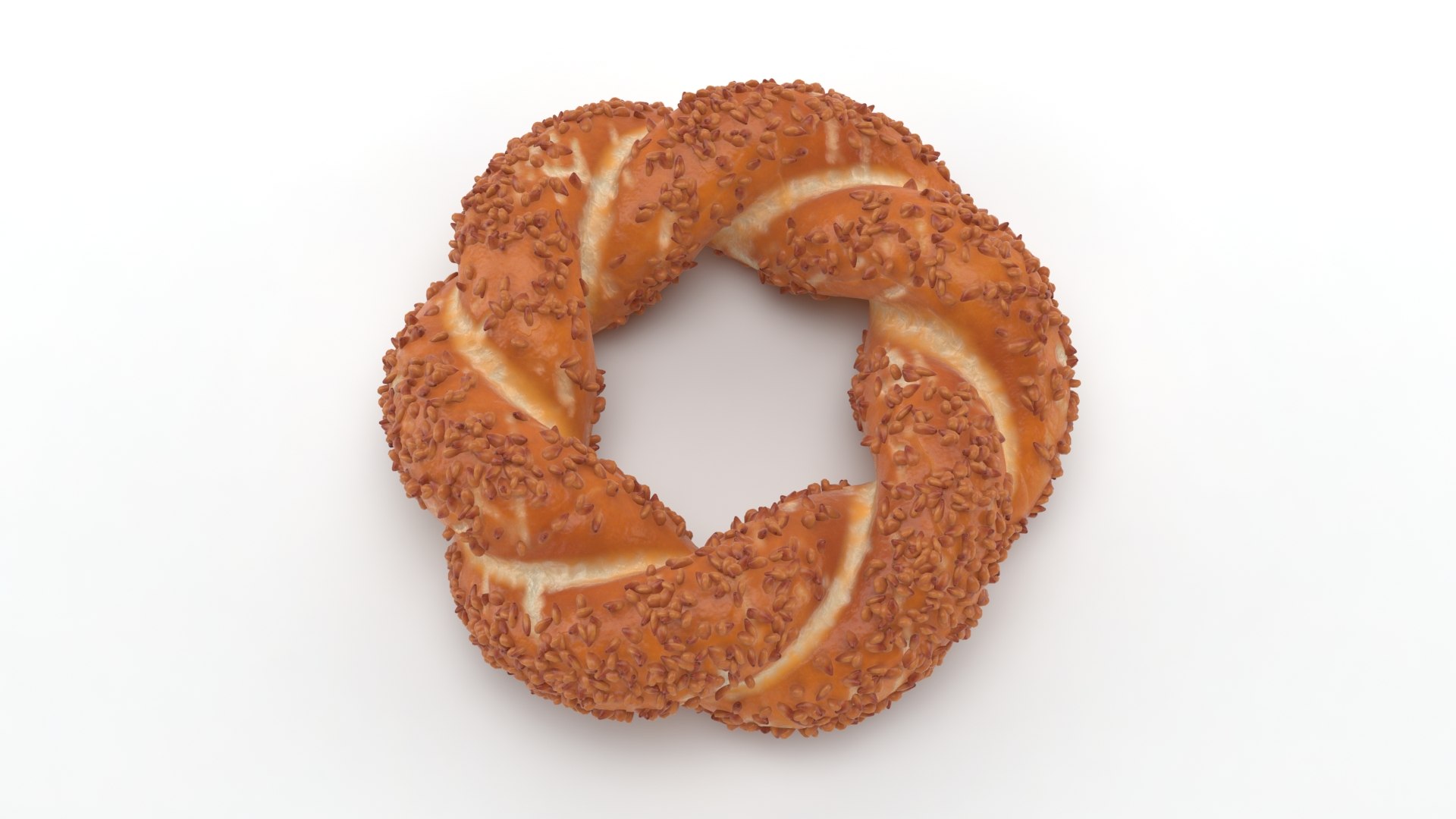 Simit 03 Color 2 3D Model - TurboSquid 2021633