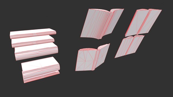Set of Books 3D model - TurboSquid 1788794