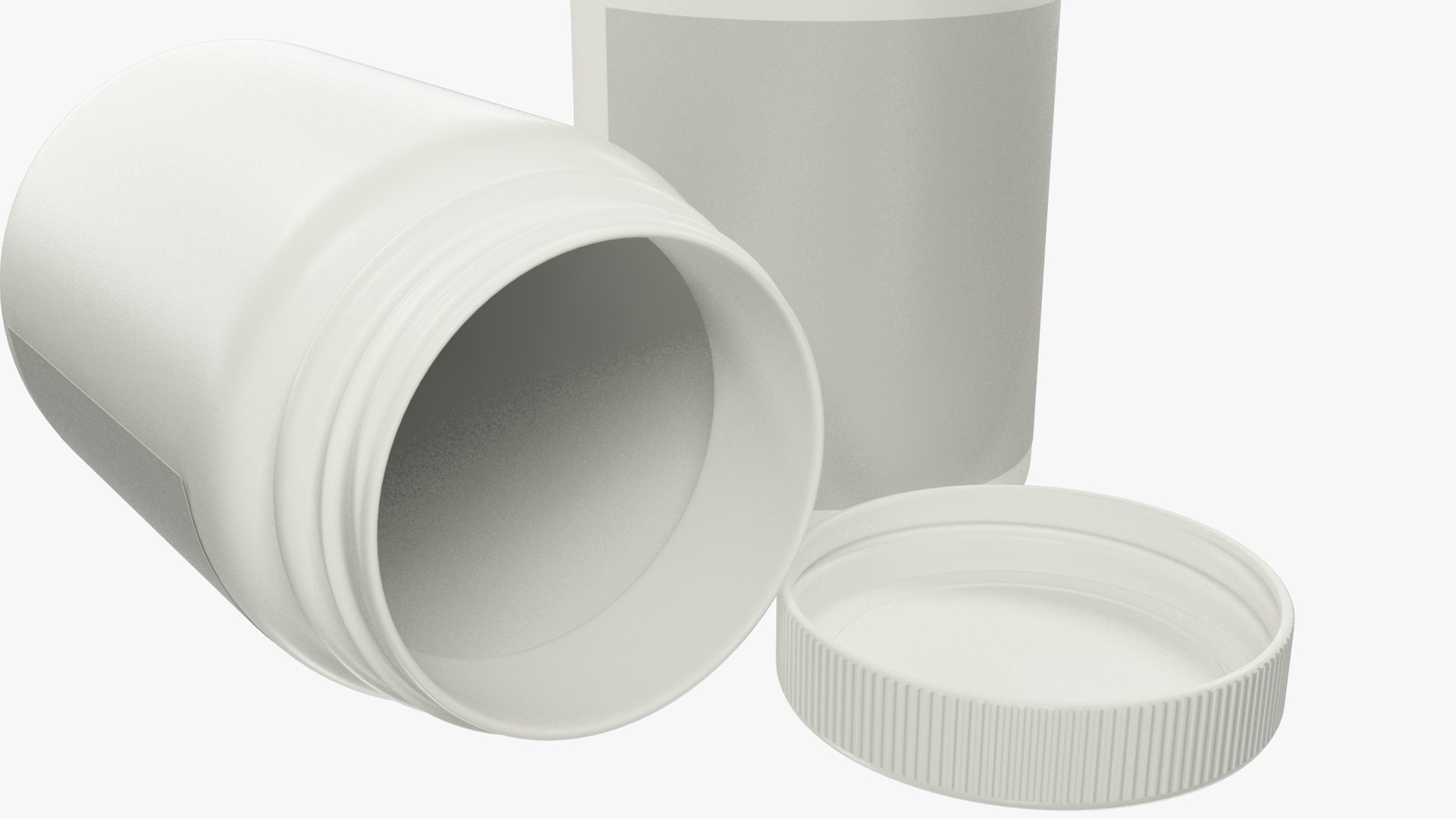 Plastic Jar 3D Model - TurboSquid 1550508