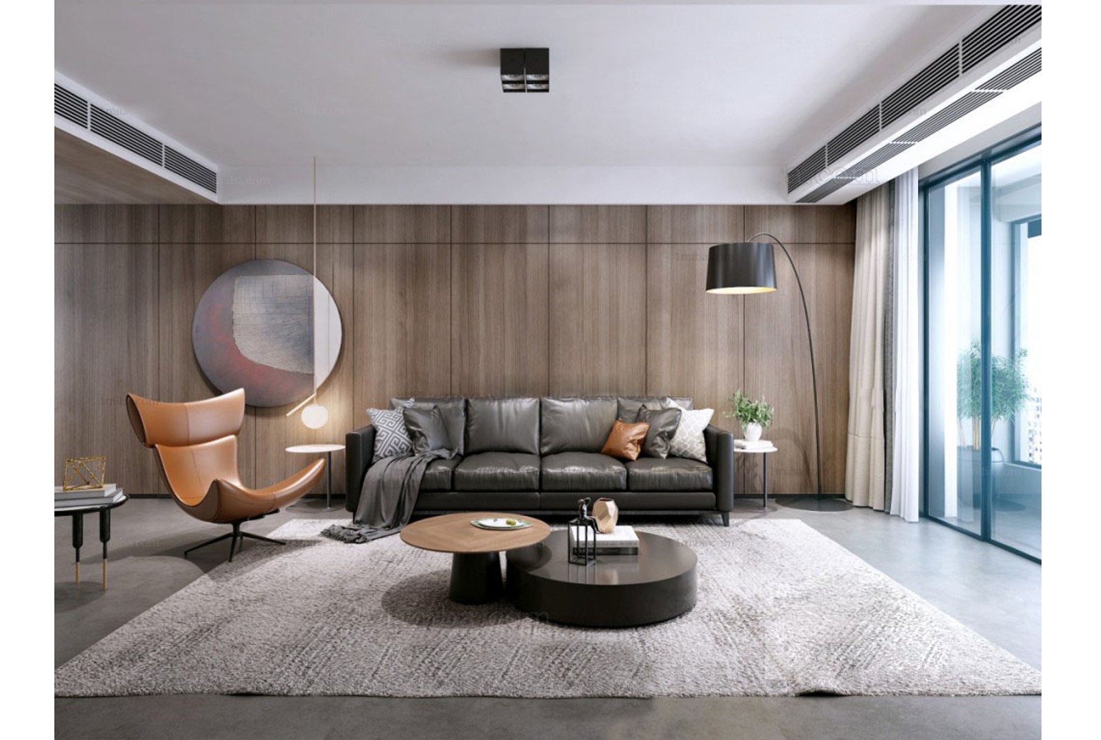 Living Room Simple Model - TurboSquid 1657946