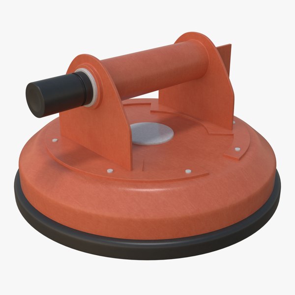 3d glass suction cup model