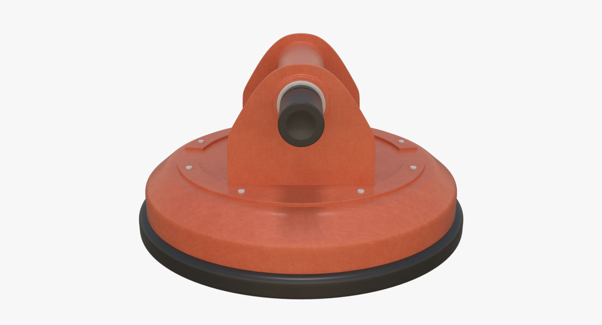 3d Glass Suction Cup Model