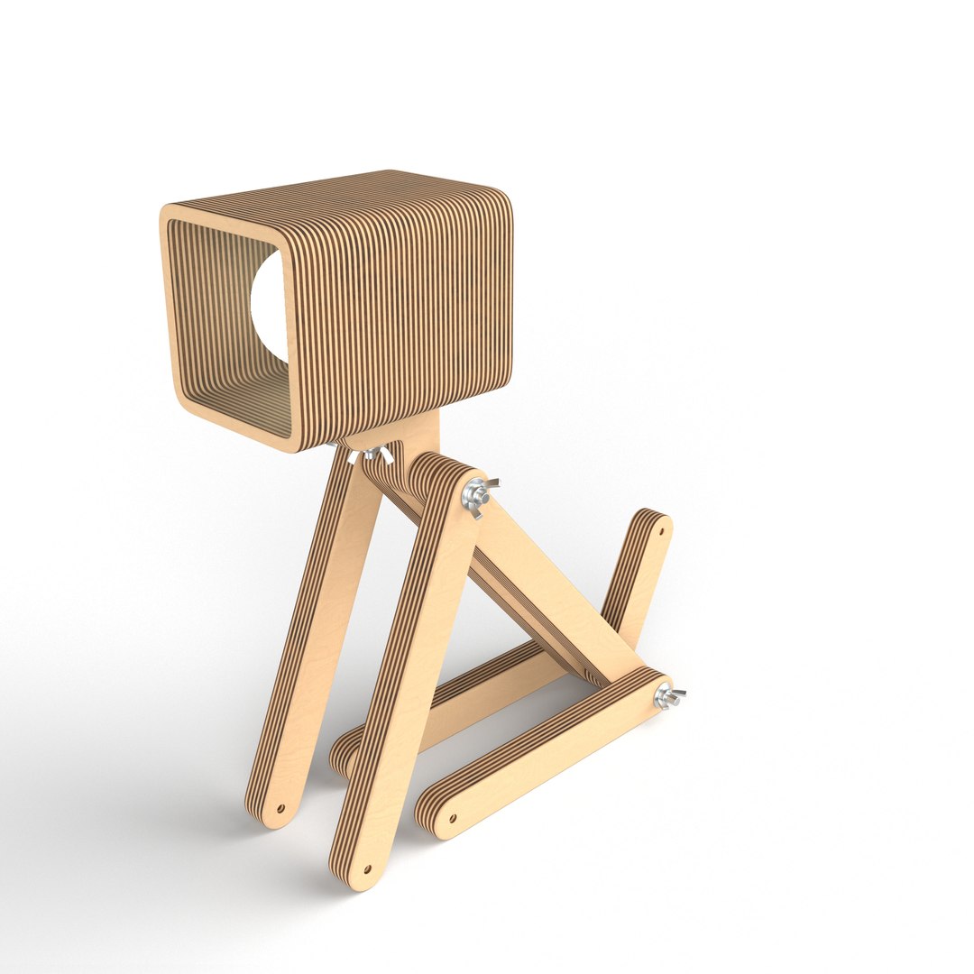 3D Transformable Table Lamp Dog Model - TurboSquid 2155255