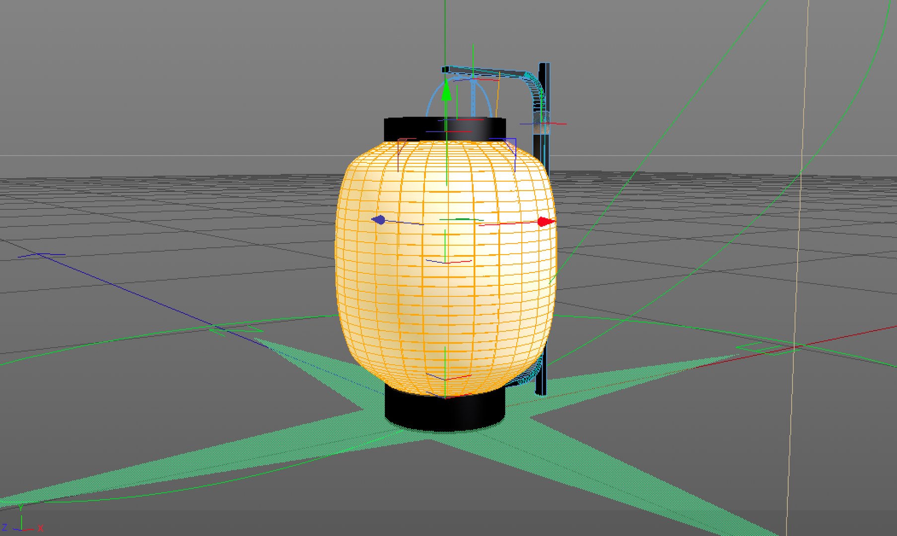 Japanese Paper Lamp 3D - TurboSquid 1603288