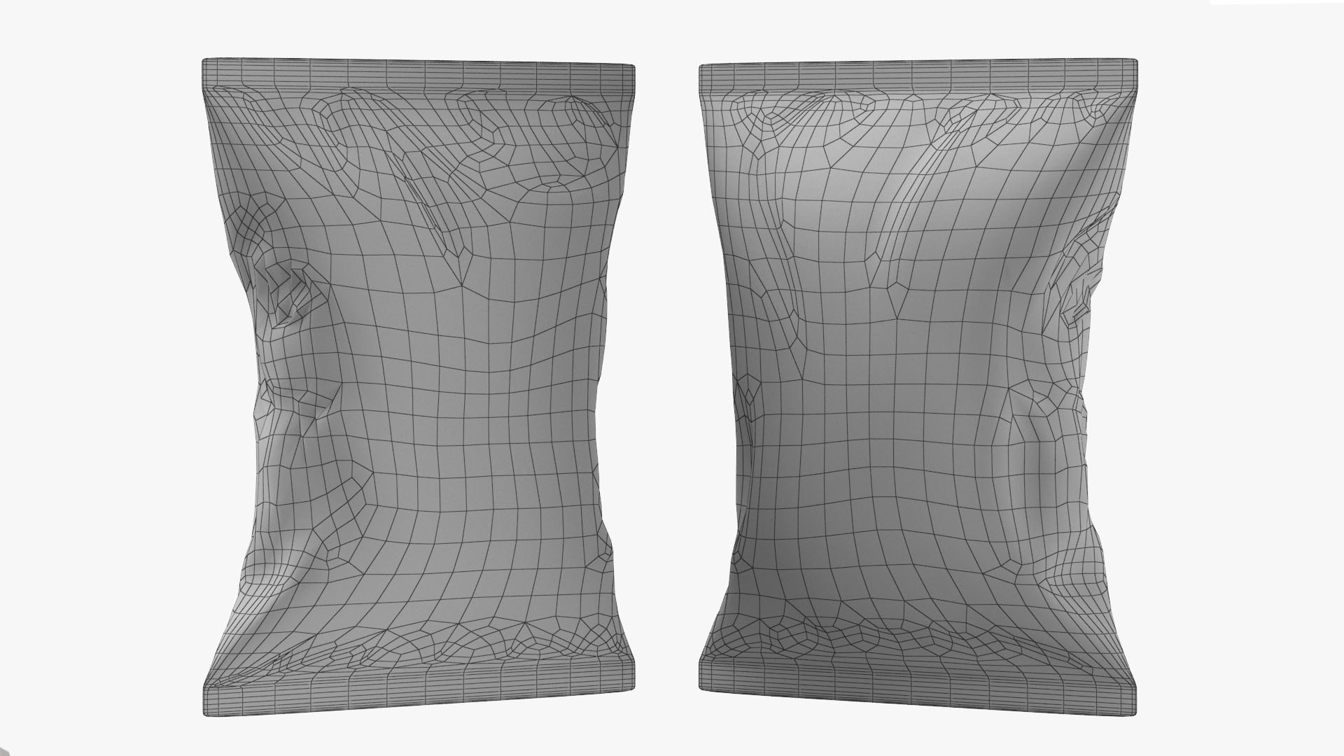 Food Packaging Collection 4in1 3D Model - TurboSquid 2397565