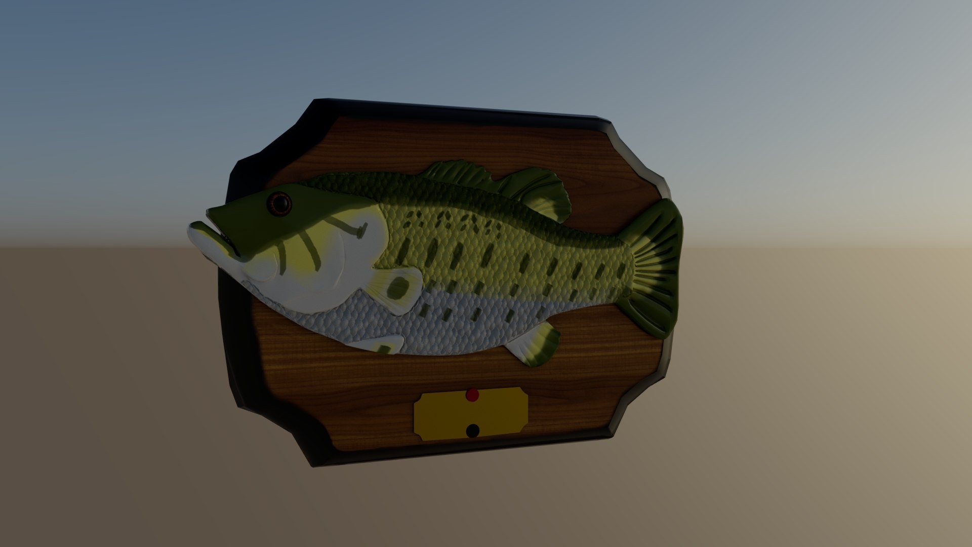 3D Singing Fish Model - TurboSquid 1734545