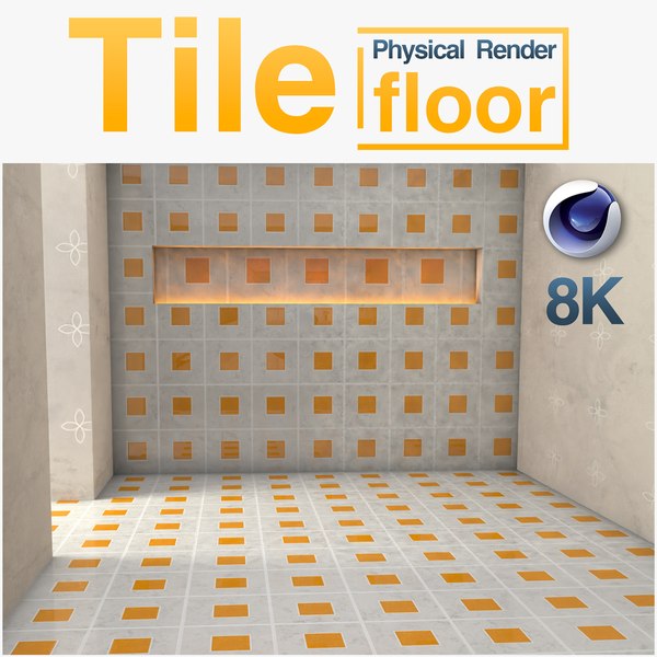Texture PBR 8K Floor tiles C4D Physical Render 0092 model - TurboSquid ...