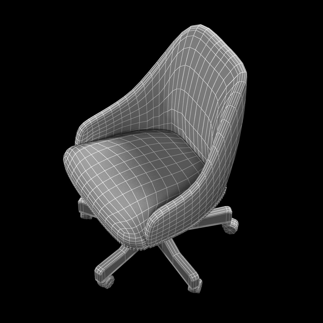 3d Model Chair Maximus Office Beige