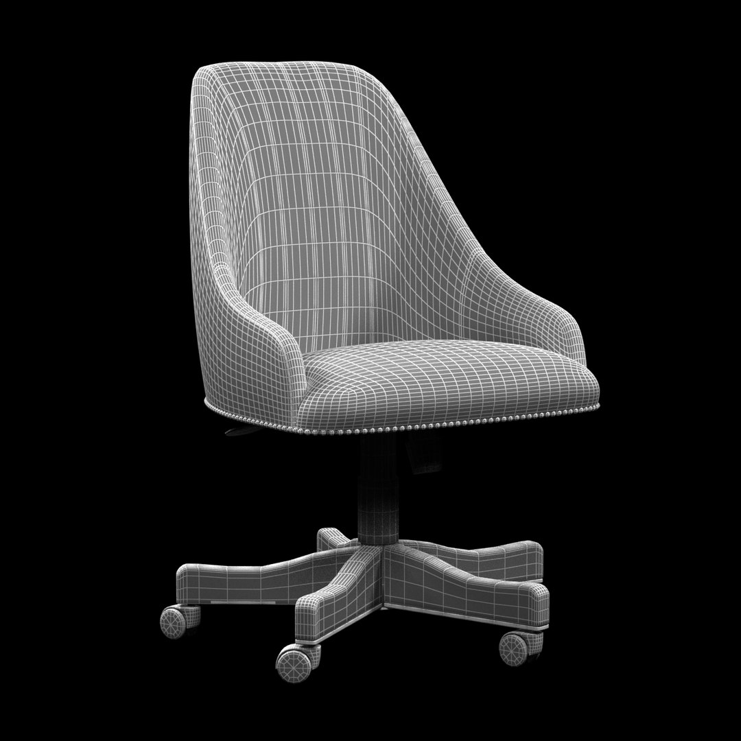 3d Model Chair Maximus Office Beige