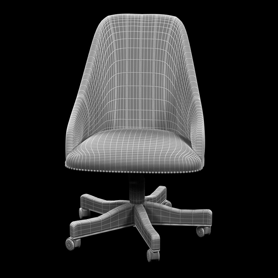 3d Model Chair Maximus Office Beige