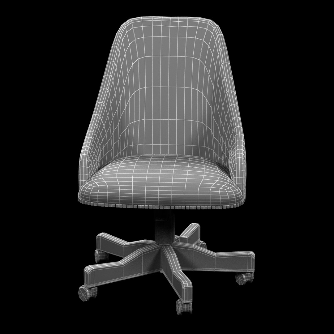 3d Model Chair Maximus Office Beige