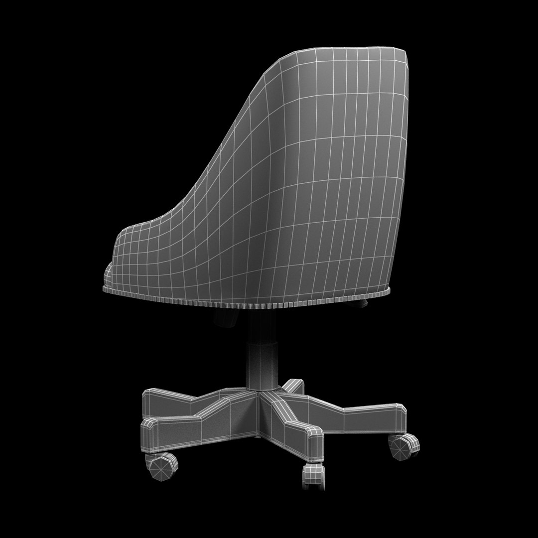 3d Model Chair Maximus Office Beige