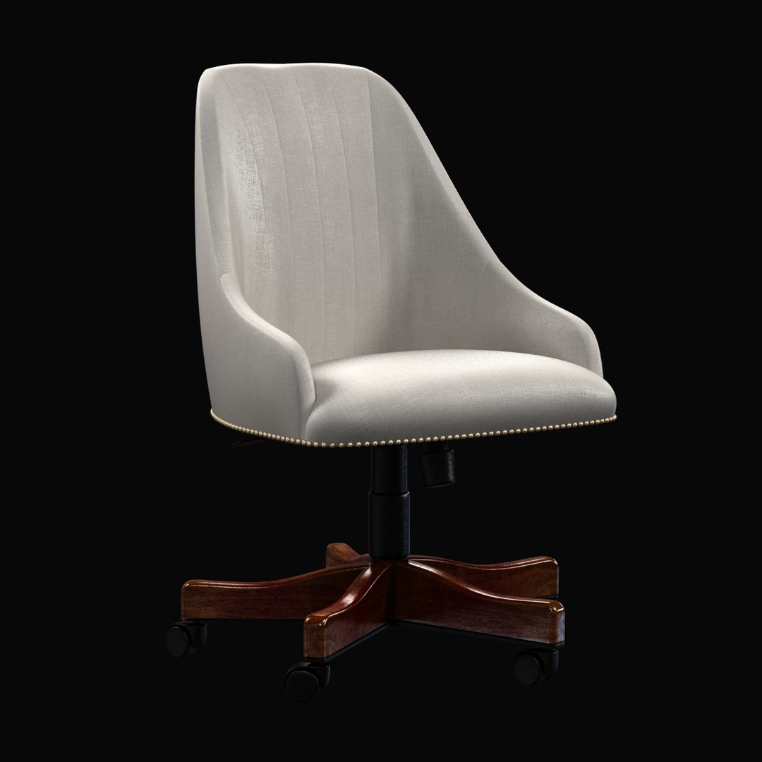 3d Model Chair Maximus Office Beige