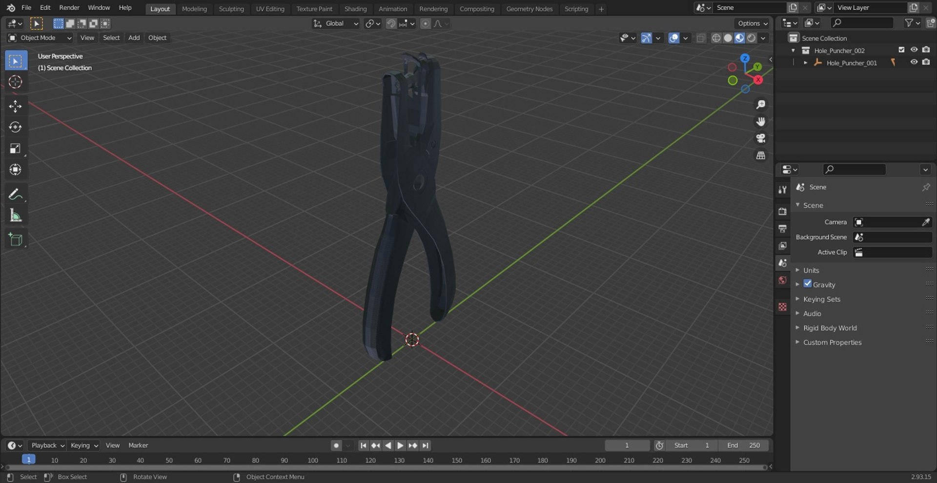 3D Hole Puncher - TurboSquid 2042147