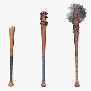 Baseball Bat Blender Models for Download | TurboSquid