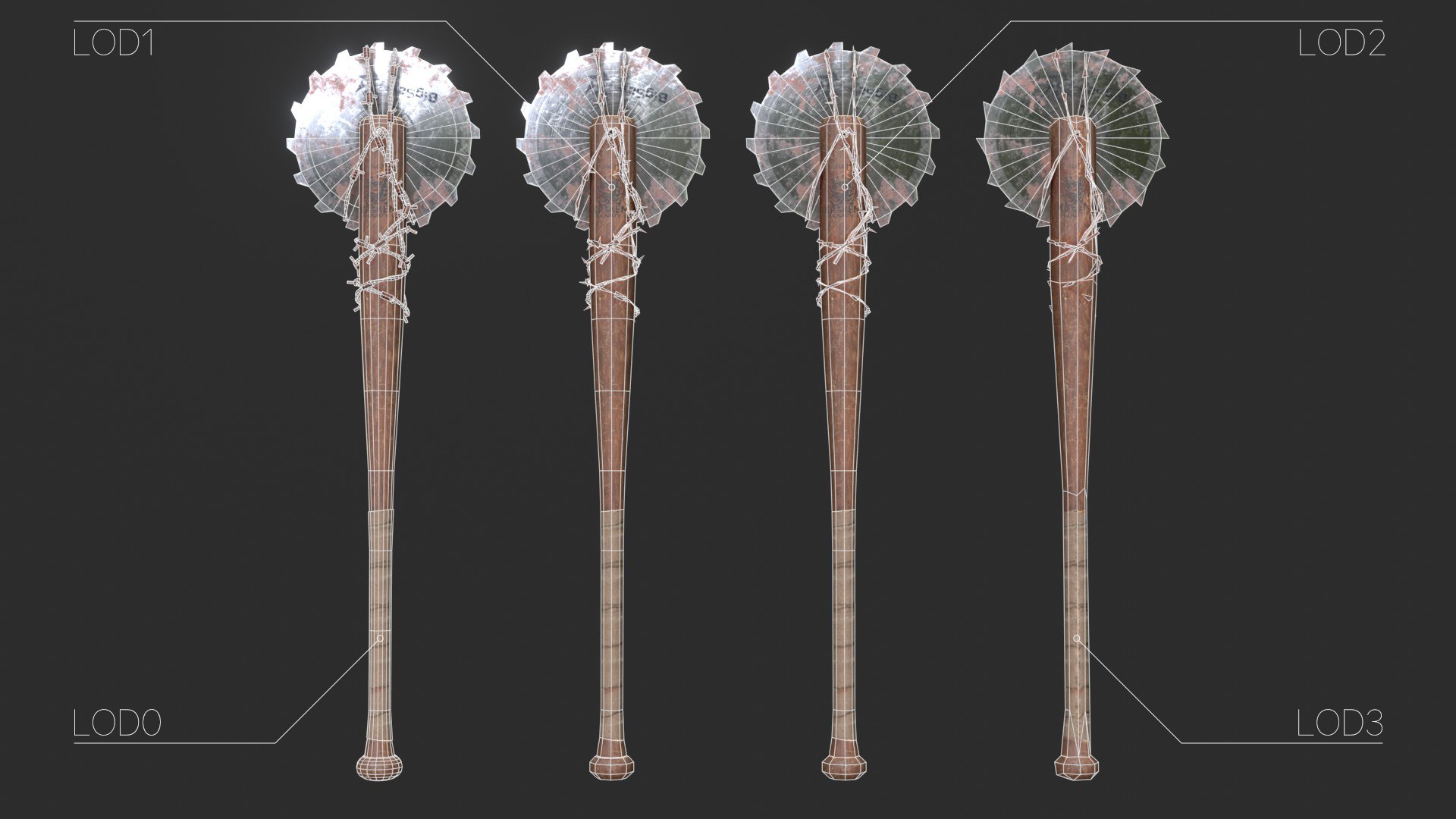 Baseball Bats Assets 3D Model - TurboSquid 1690662