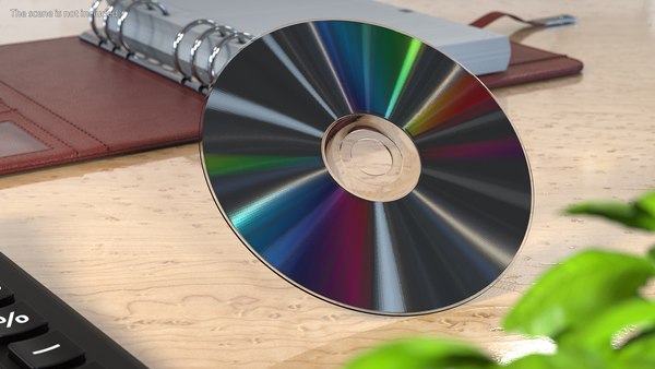 3D DVD Disc - TurboSquid 1814997