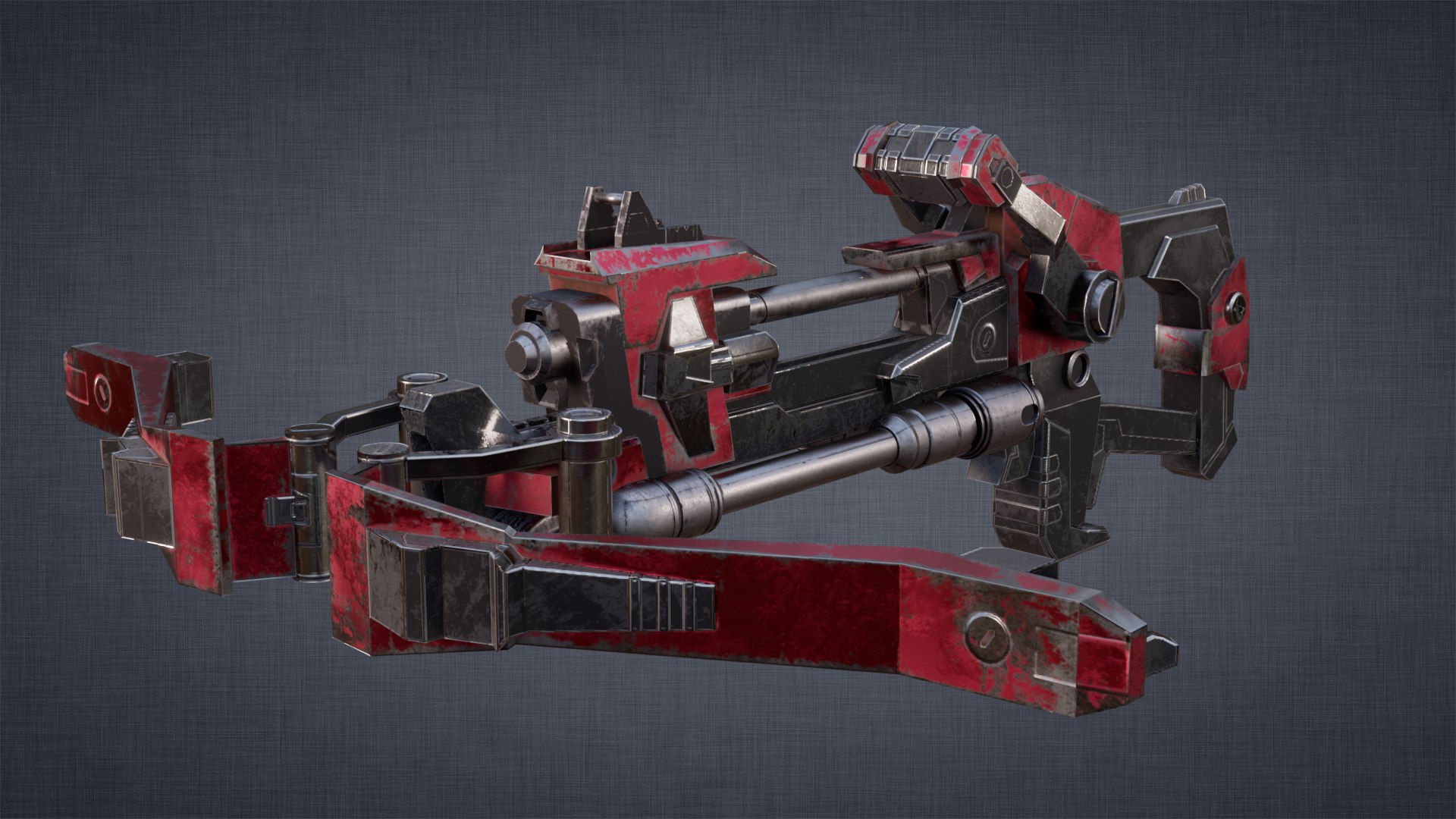 Crossbow Sci-fi 3D Model - TurboSquid 1858637