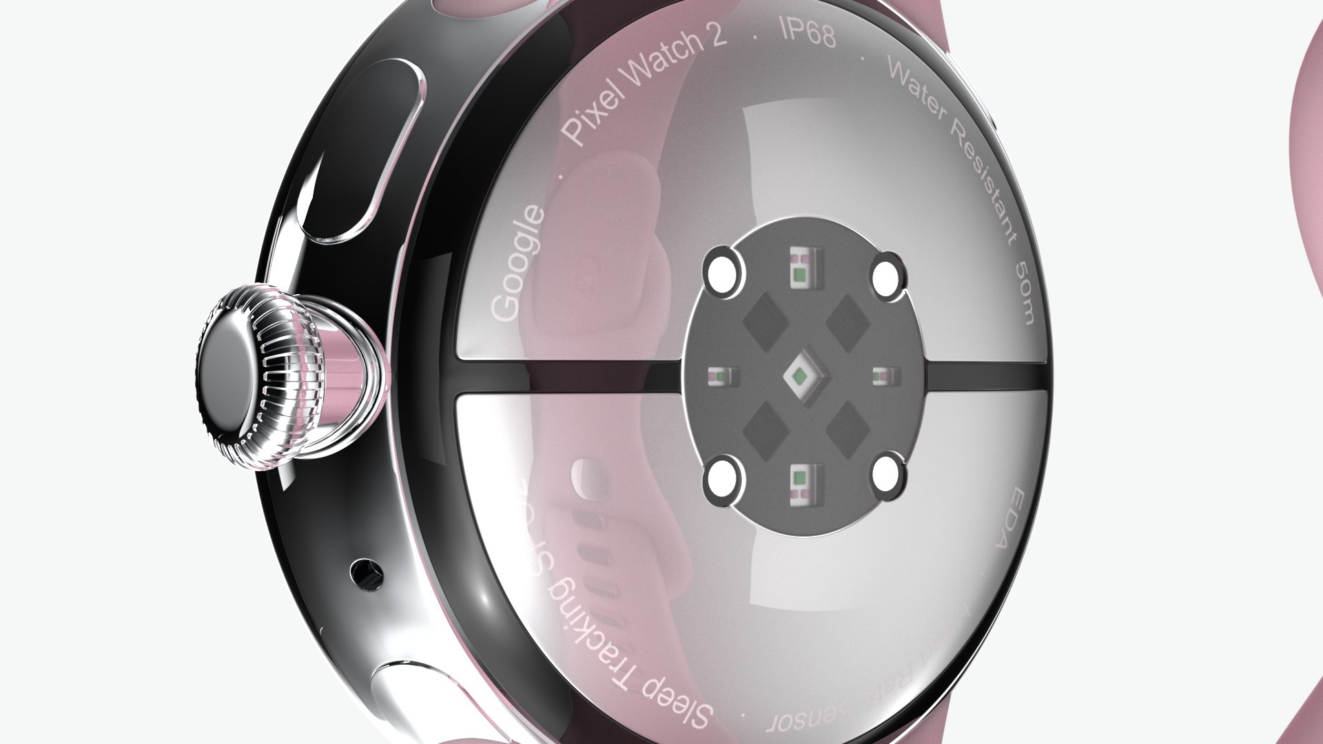 3D Google Pixel Watch 3 XL Rose - TurboSquid 2268515