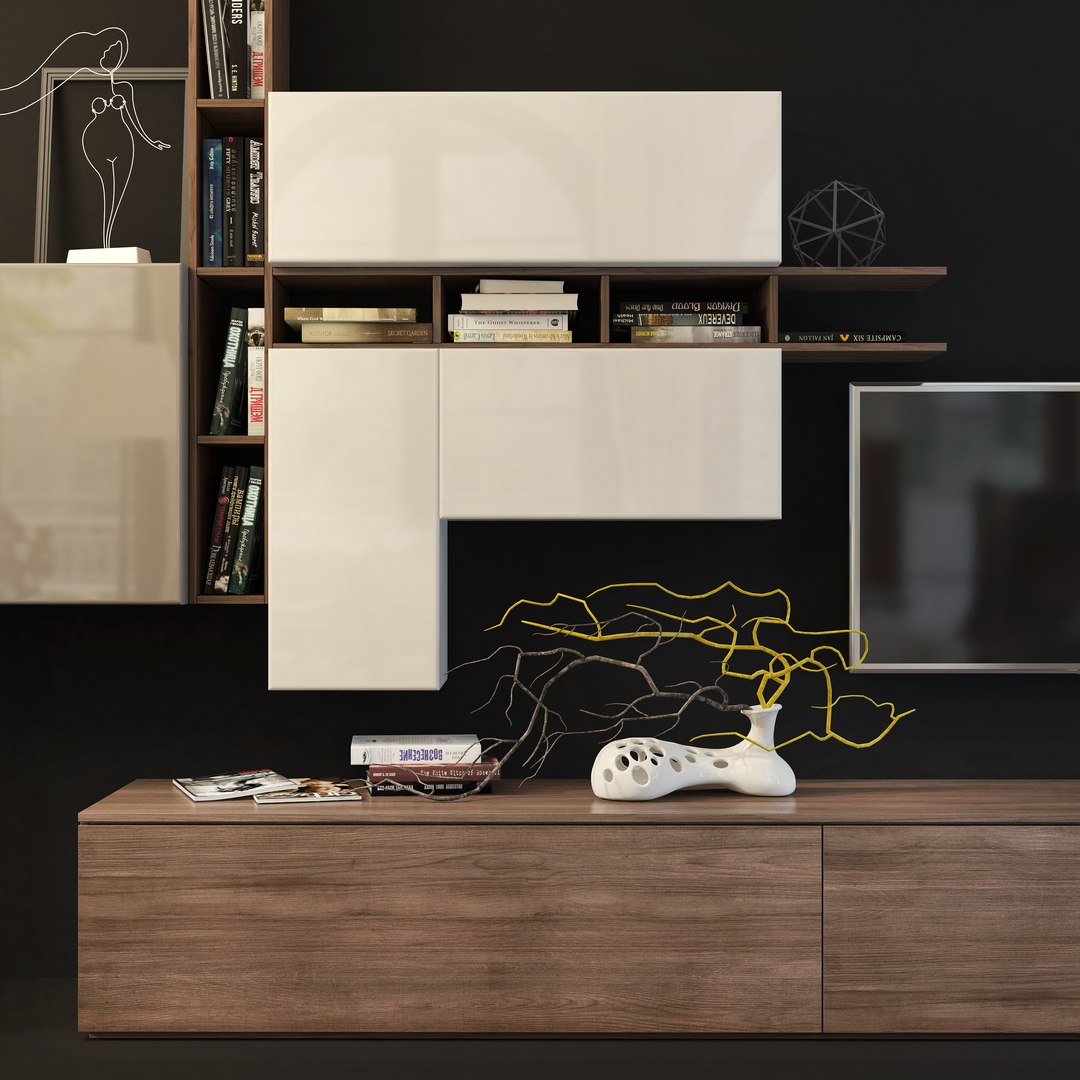 Modular Tv Atlante Tomasella 3D Model - TurboSquid 1571316