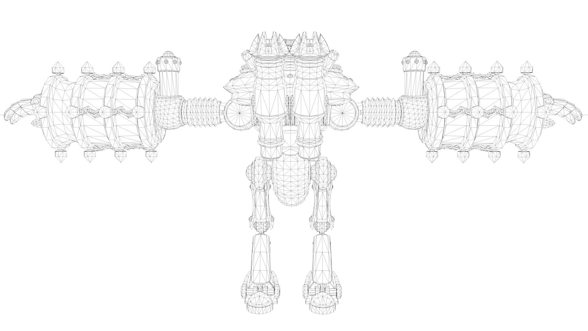 3D Zeetatan Robot - TurboSquid 2219155