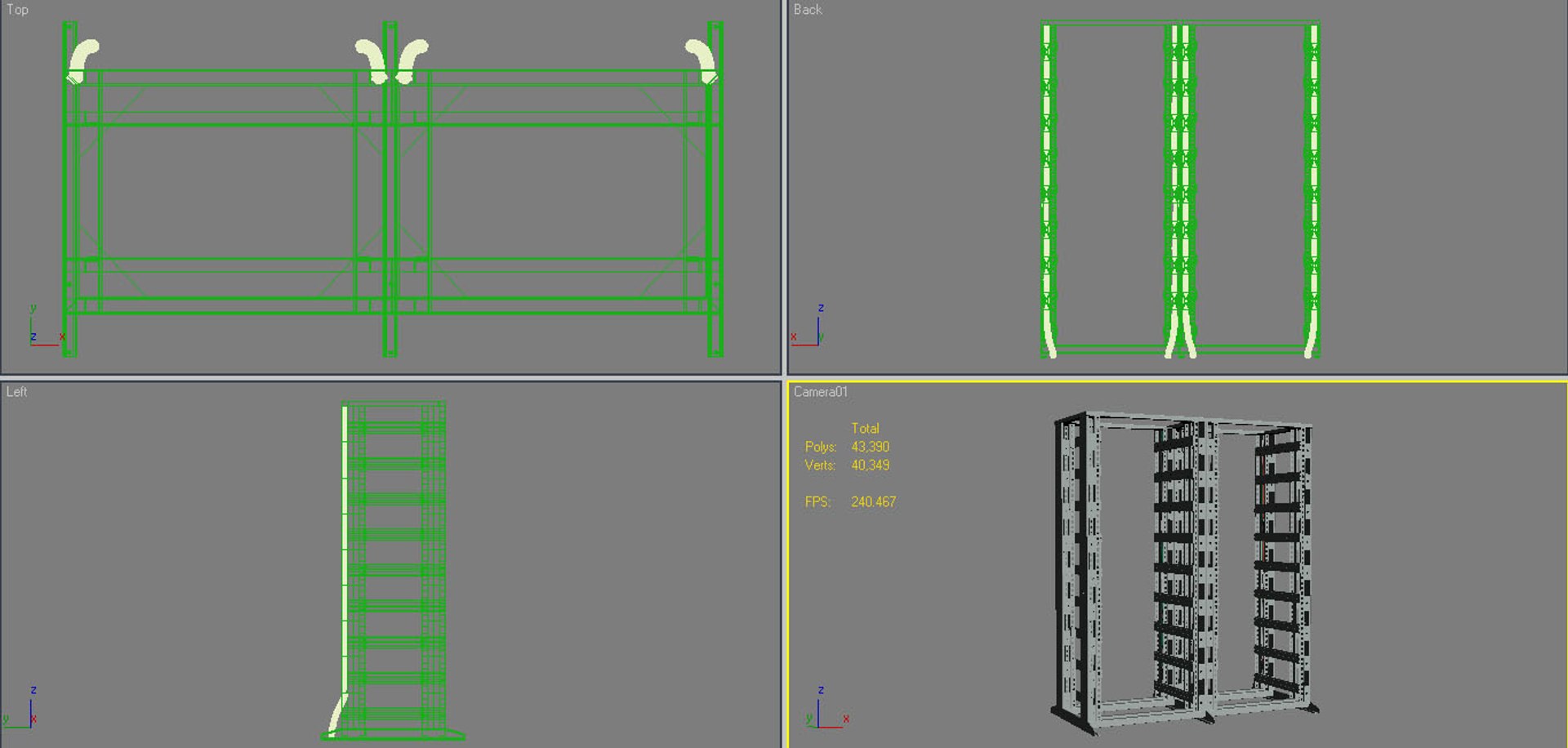 Data Server Chassis Model - TurboSquid 1686989
