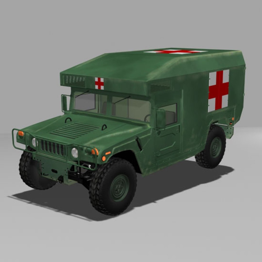 Military Amb 3d Pz3