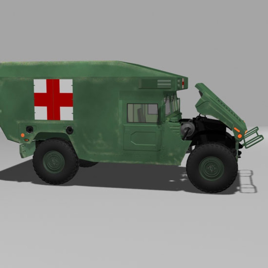 Military Amb 3d Pz3