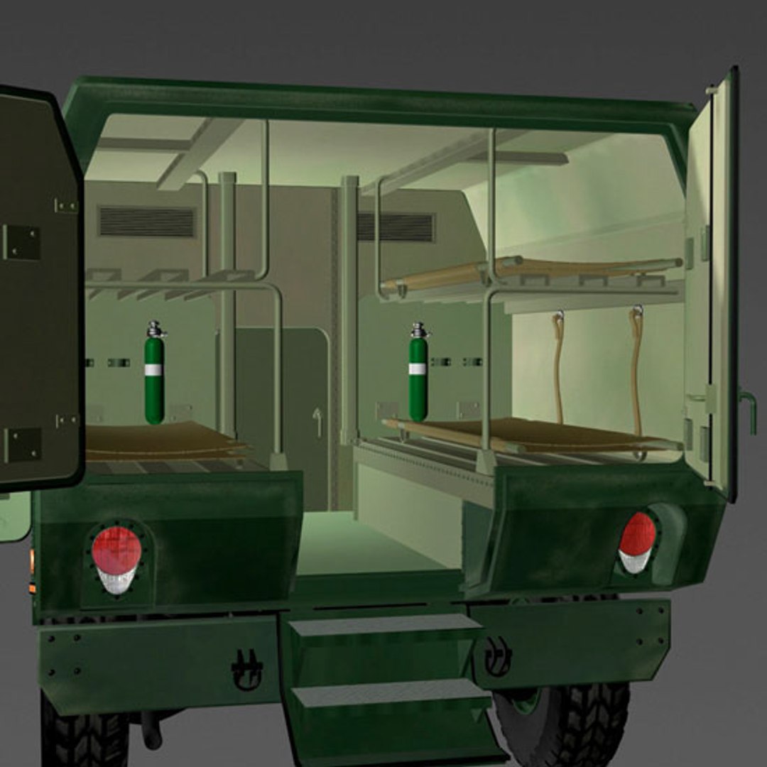 Military Amb 3d Pz3