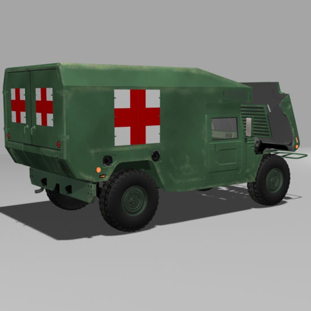 Military Amb 3d Pz3