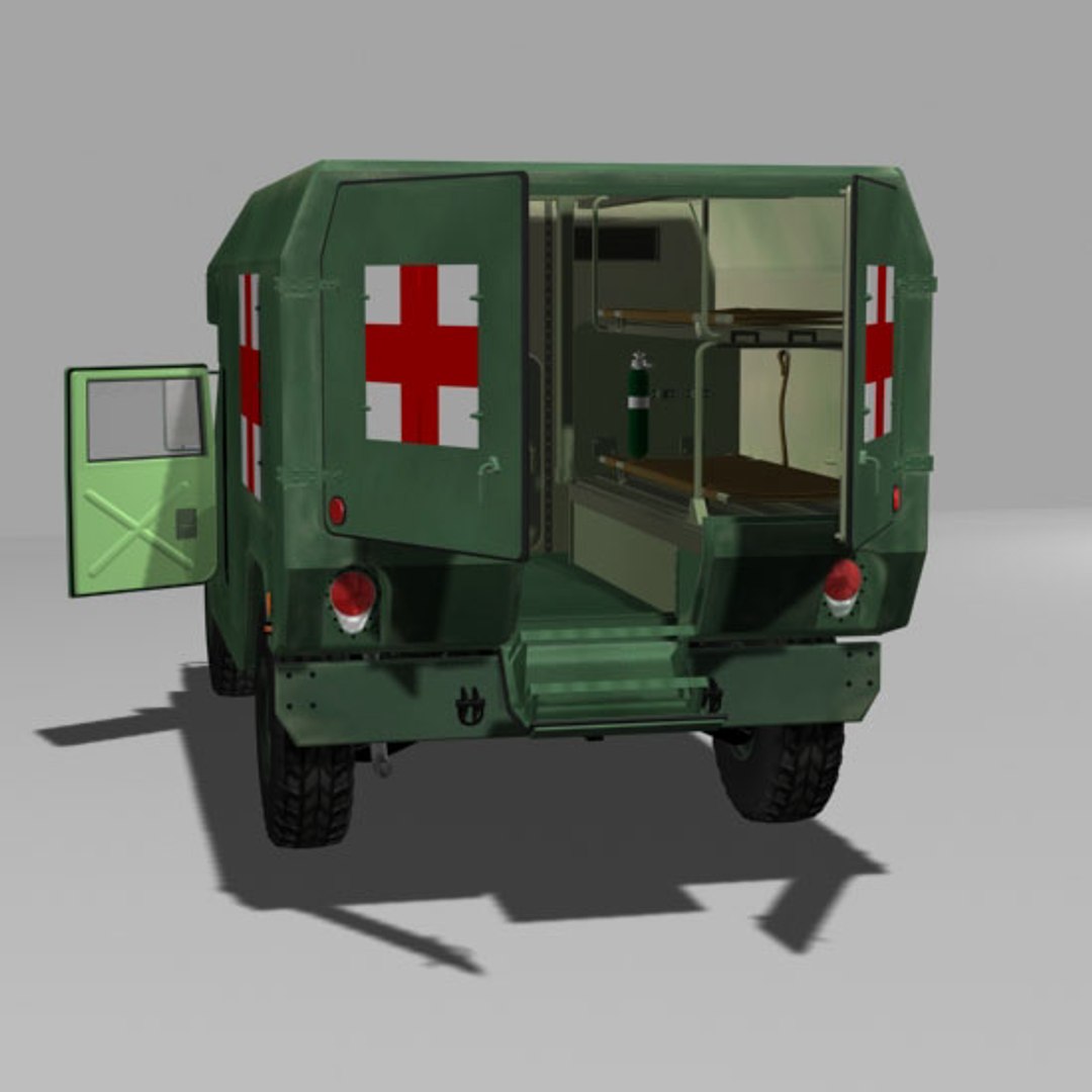 Military Amb 3d Pz3